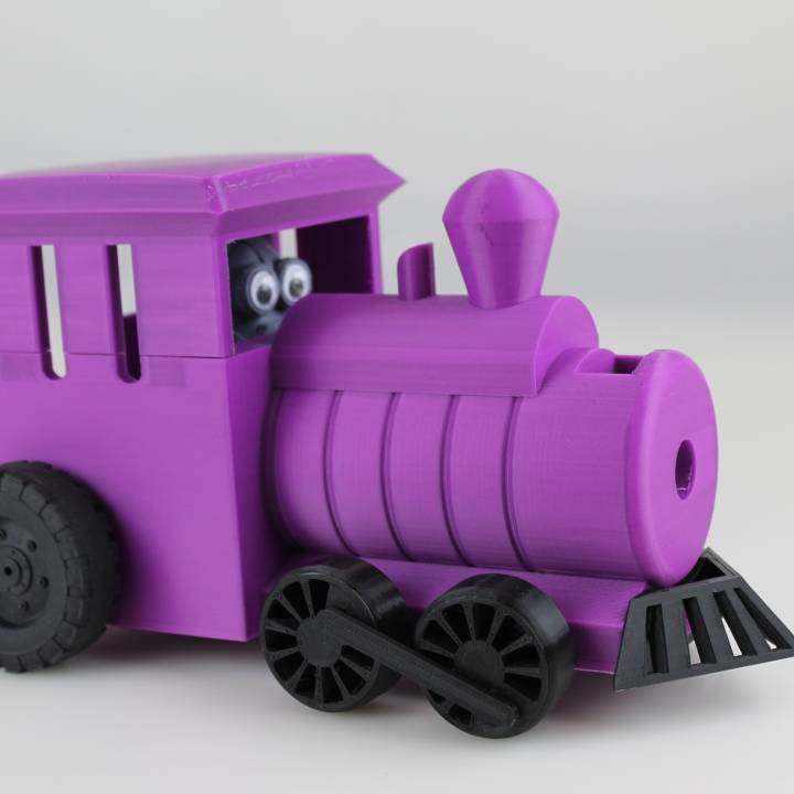 3D Printable Locomotive by Lucie Laborde