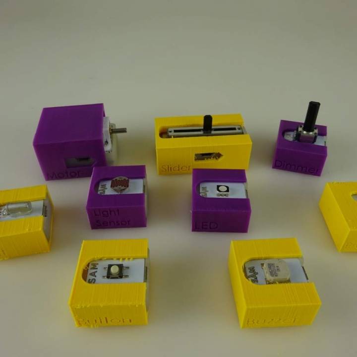 3D Printable SamLabs Boxes - Pack1 by Julien De Muyter