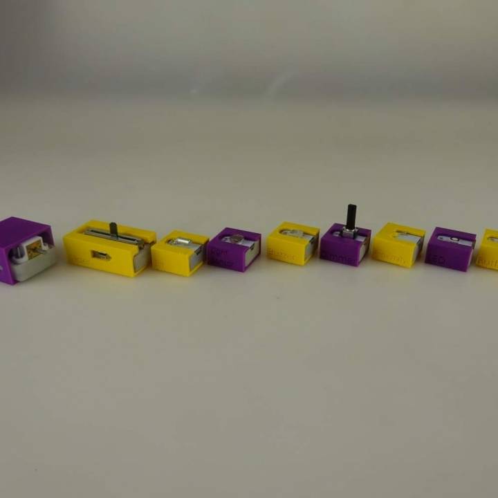 3D Printable SamLabs Boxes - Pack1 by Julien De Muyter