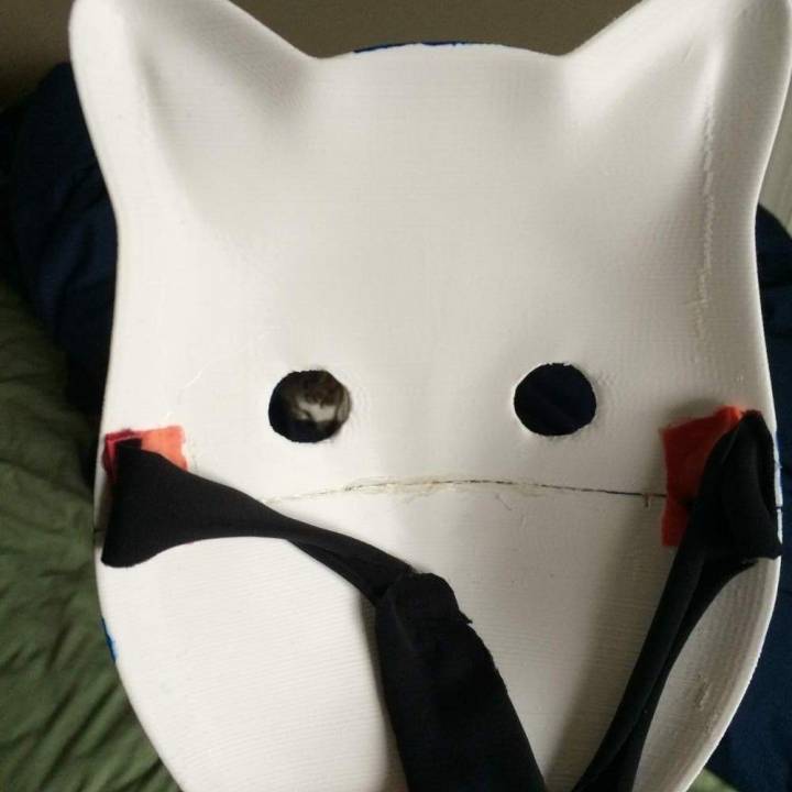 3D Printable Anbu Black ops Mask (Naruto) by Happy Mask Salesman