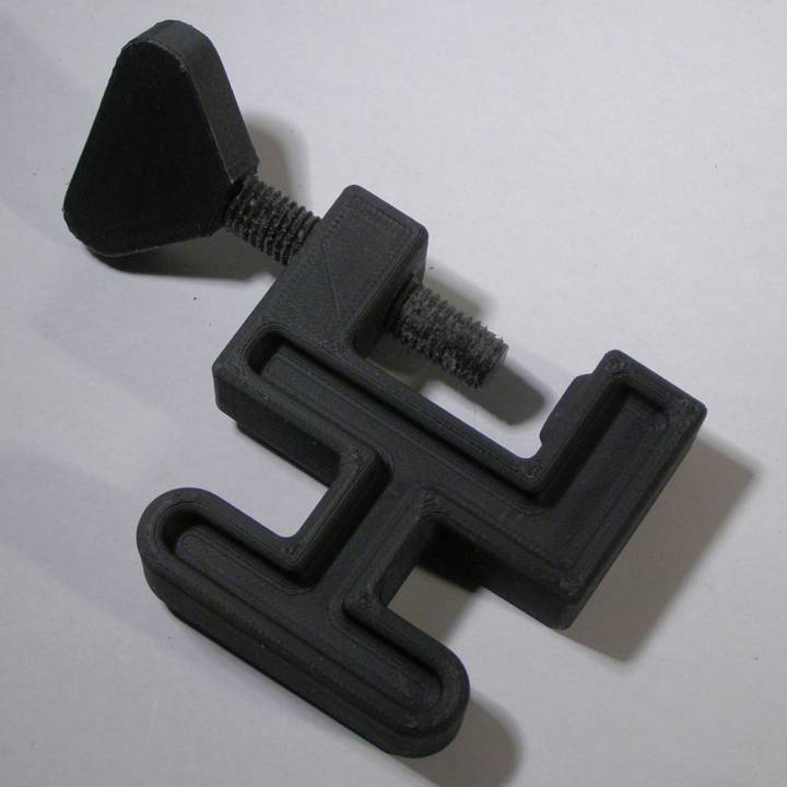 3D Printable G clamp hook or handle by Michael Cheshire