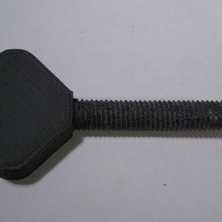 3D Printable G clamp hook or handle by Michael Cheshire