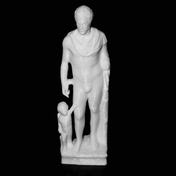 3D Printable Statue of Lucius Aelius Caesar at The State Hermitage ...
