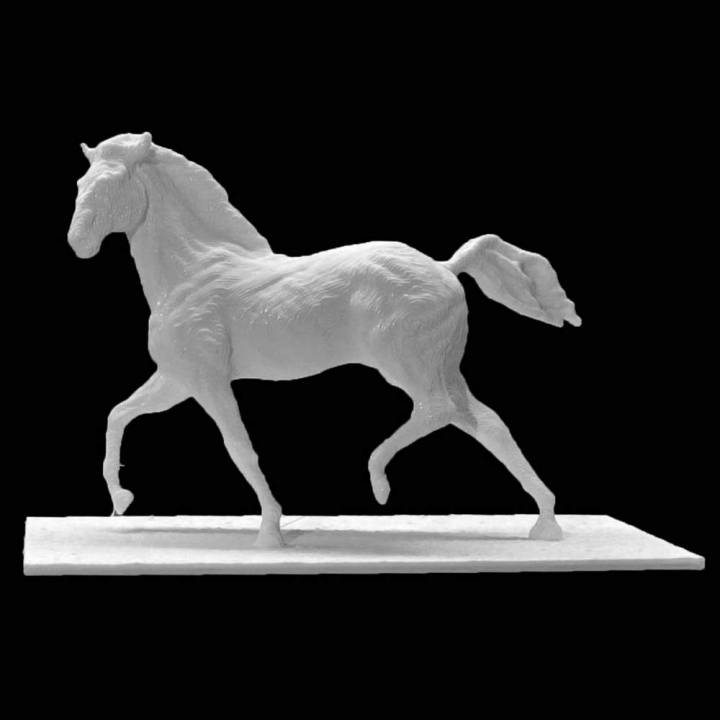 3D Printable Horse in Aldgate East, London by Scan The World