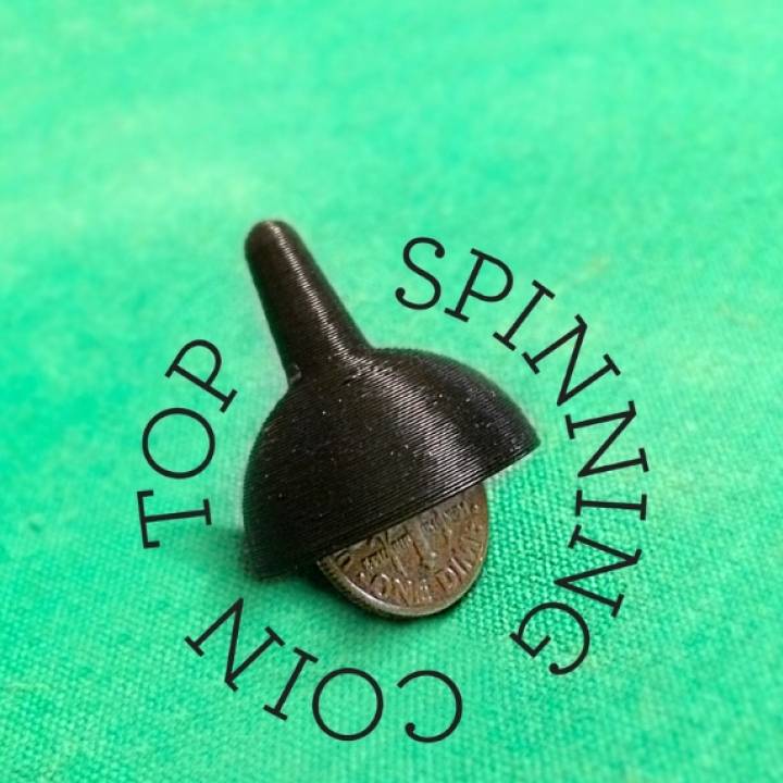 3D Printable Coin Top by 3D BROOKLYN