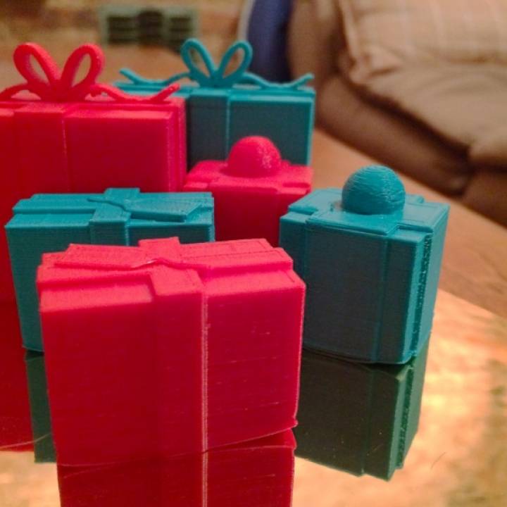 3D Printable Christmas Presents by 3D BROOKLYN