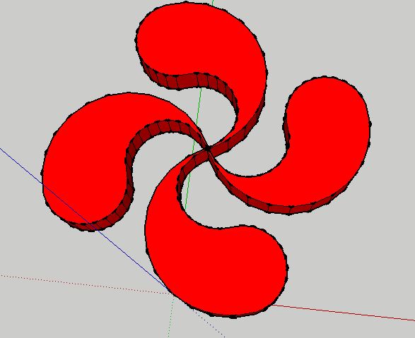 3D Printable croix basque by Pierre Berasateguy