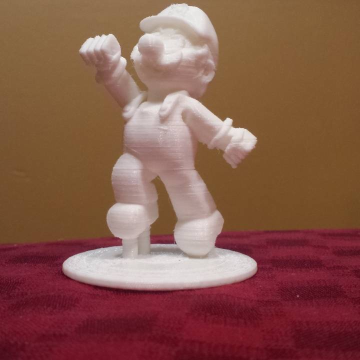 3D Printable Mario by Robert Bergeron
