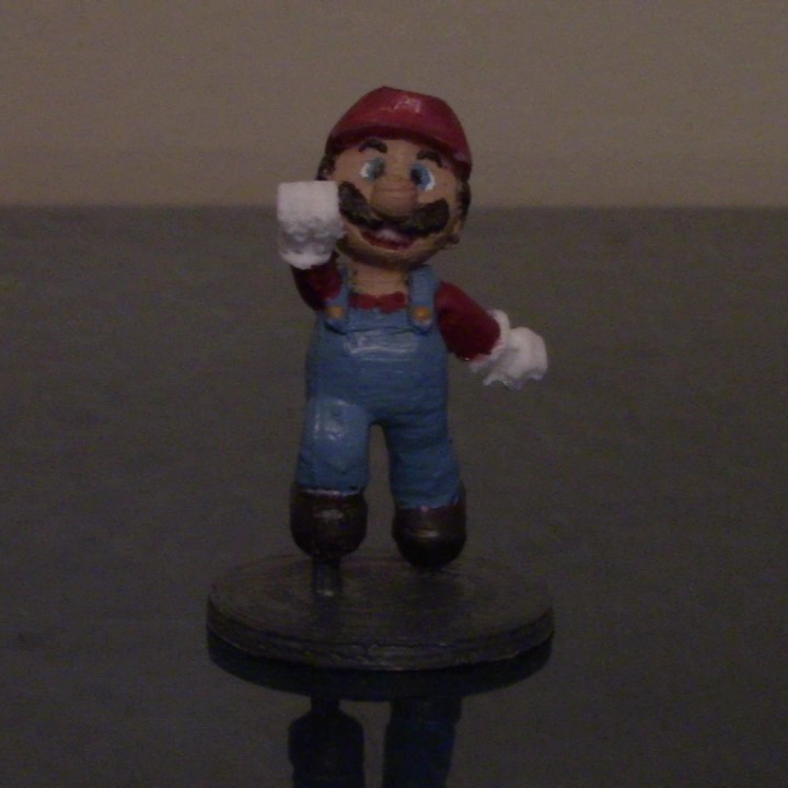 3D Printable Mario by Robert Bergeron