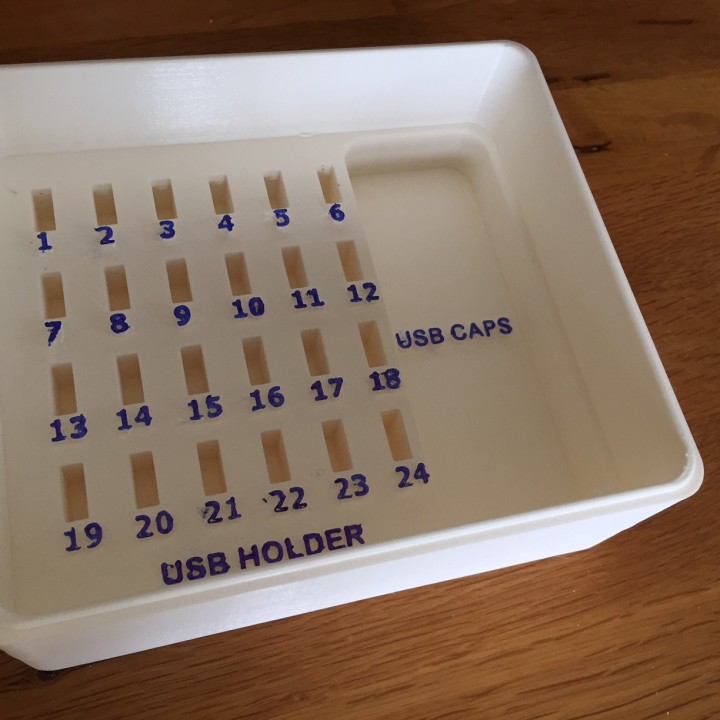 3D Print of USB Stick Holder by estateman