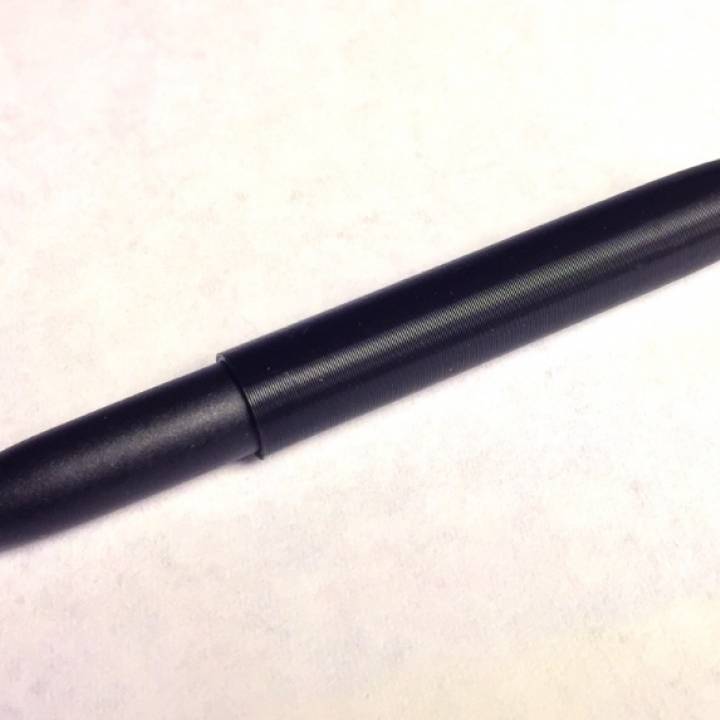 3D Printable Space Pen Cap by Jin Choi