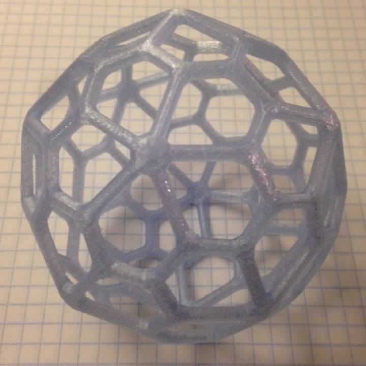 3D Printable Pentagonal Hexecontahedron by mathgrrl