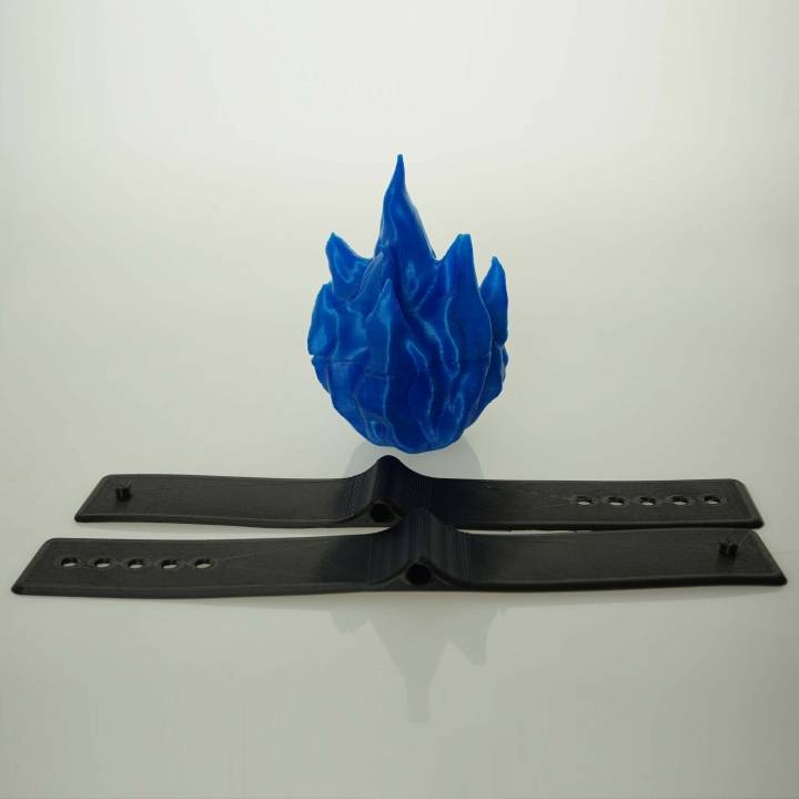 3D Printable Hadouken Fireball - Street Fighter by Kirby Downey