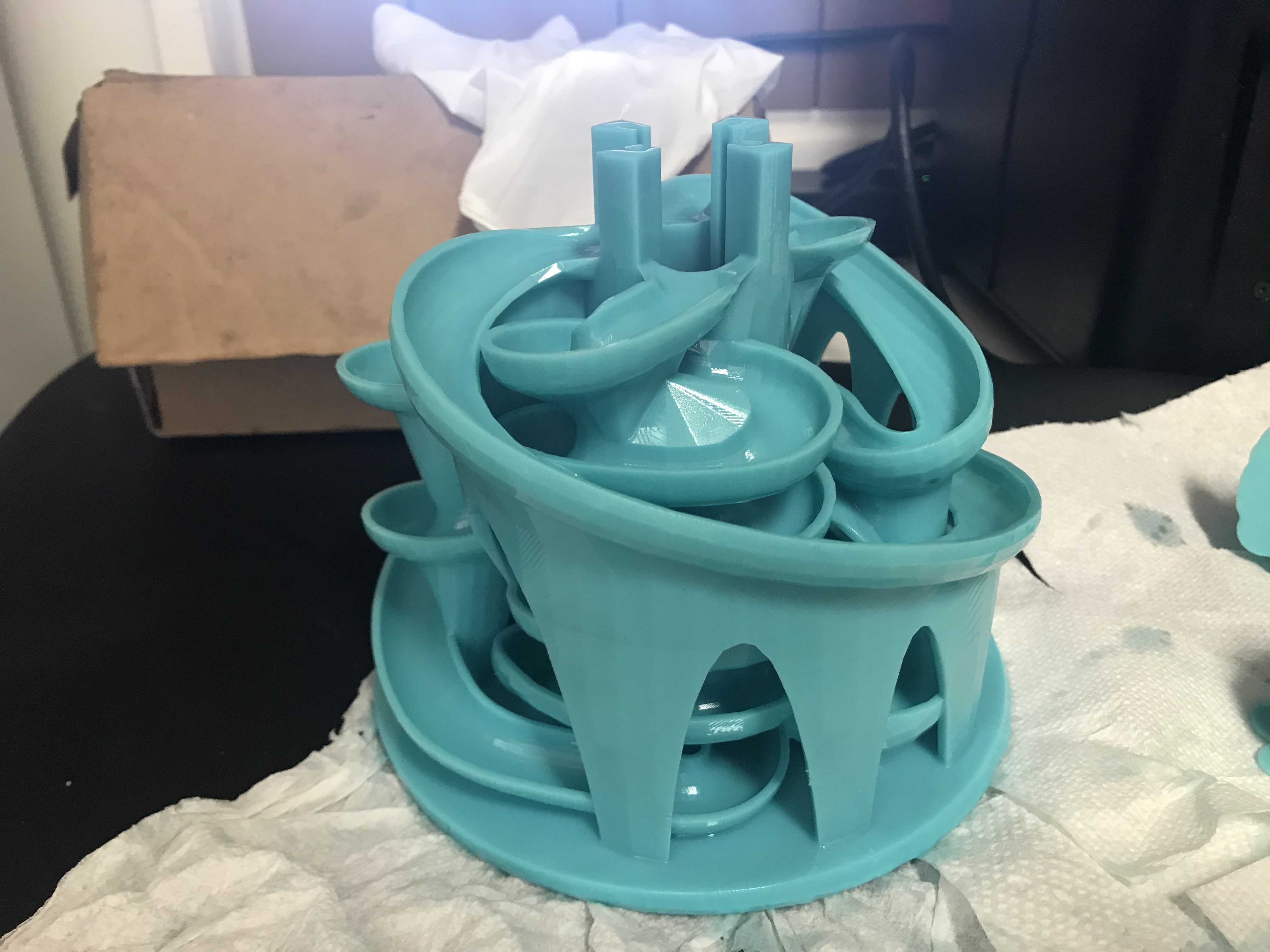 3D Printable The 3D Printed MArble Machine #3 by Tulio Laanen