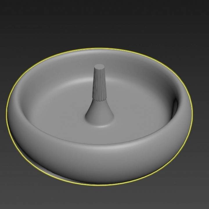 3D Printable Spinning Top by Dank555