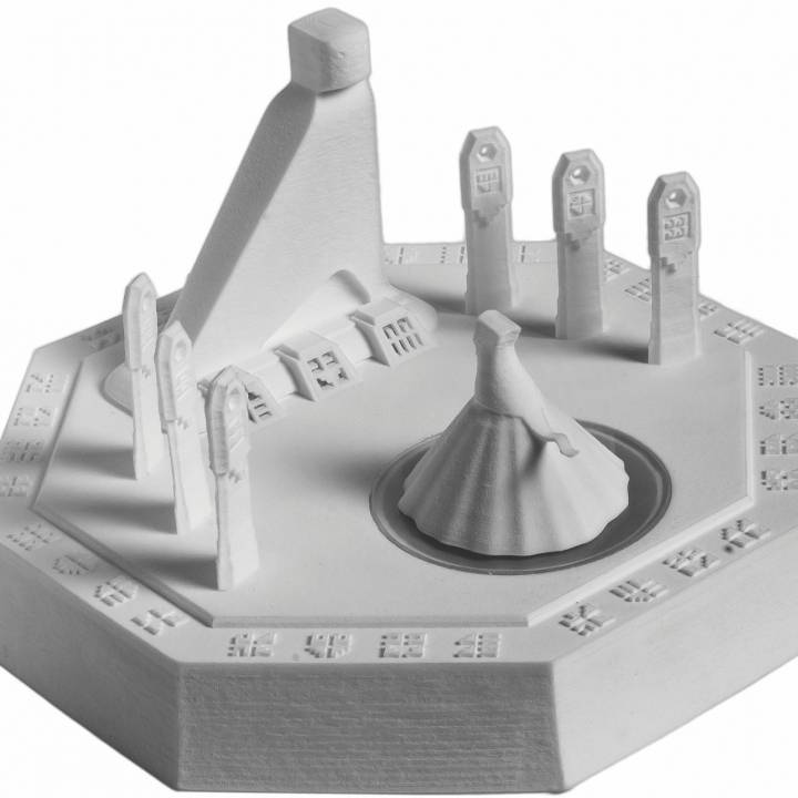 3D Printable Journey Diorama by Felipe Blanco