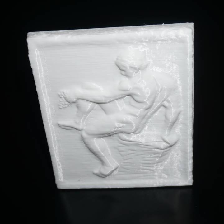 3D Printable Satyr Seated on a Rock at The State Hermitage Museum, St ...