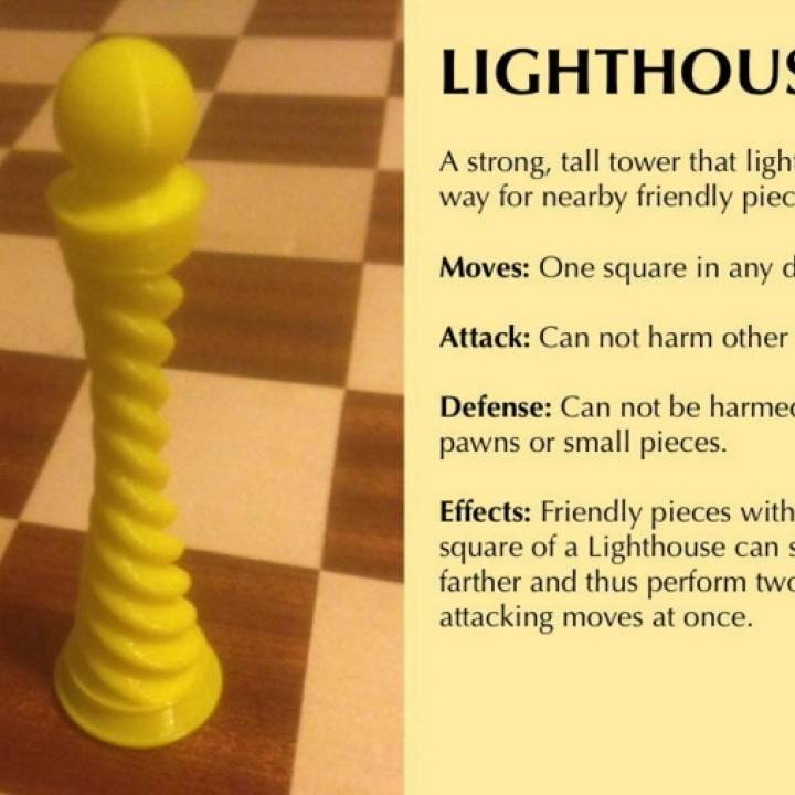 3D Printable PieceMaker - Build your own board game pieces by mathgrrl