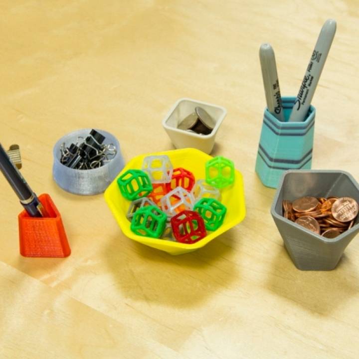 3D Printable Customizable PolyBowl - with OpenSCAD video walkthrough by ...