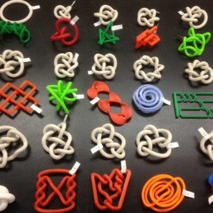3D Printable Seifert Surface for Knot 6_3 by mathgrrl