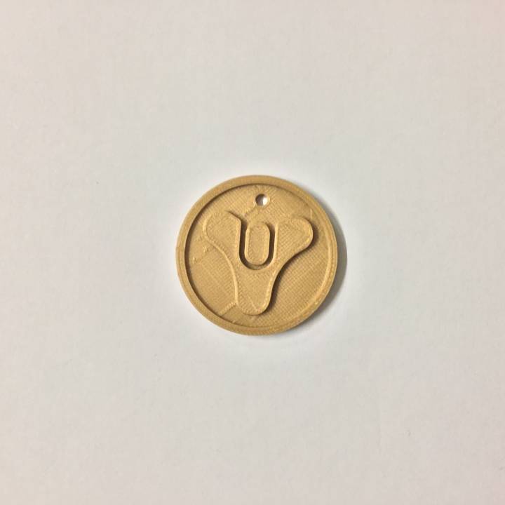 3D Printable Destiny Coin by C Lucifer