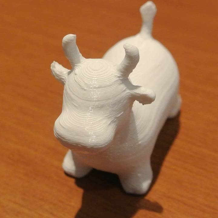 3D Printable Bull by Gwenouchch