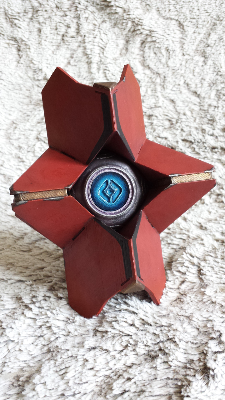 3D Printable Iron Shell - Destiny ghost by Kirby Downey