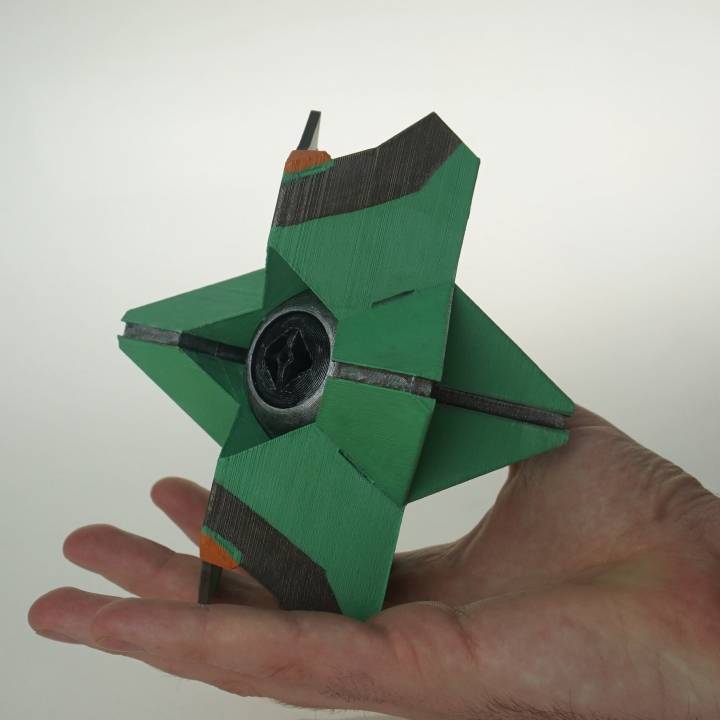 3D Printable Iron Shell - Destiny ghost by Kirby Downey