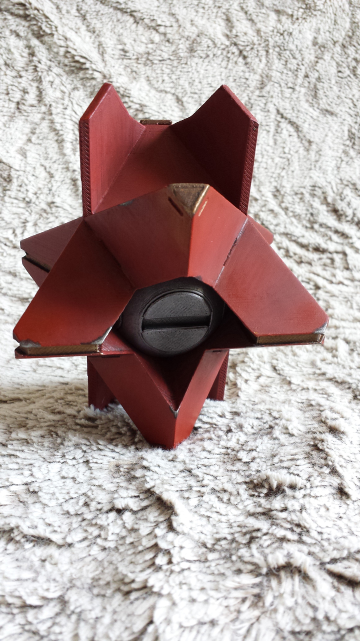 3D Printable Iron Shell - Destiny ghost by Kirby Downey