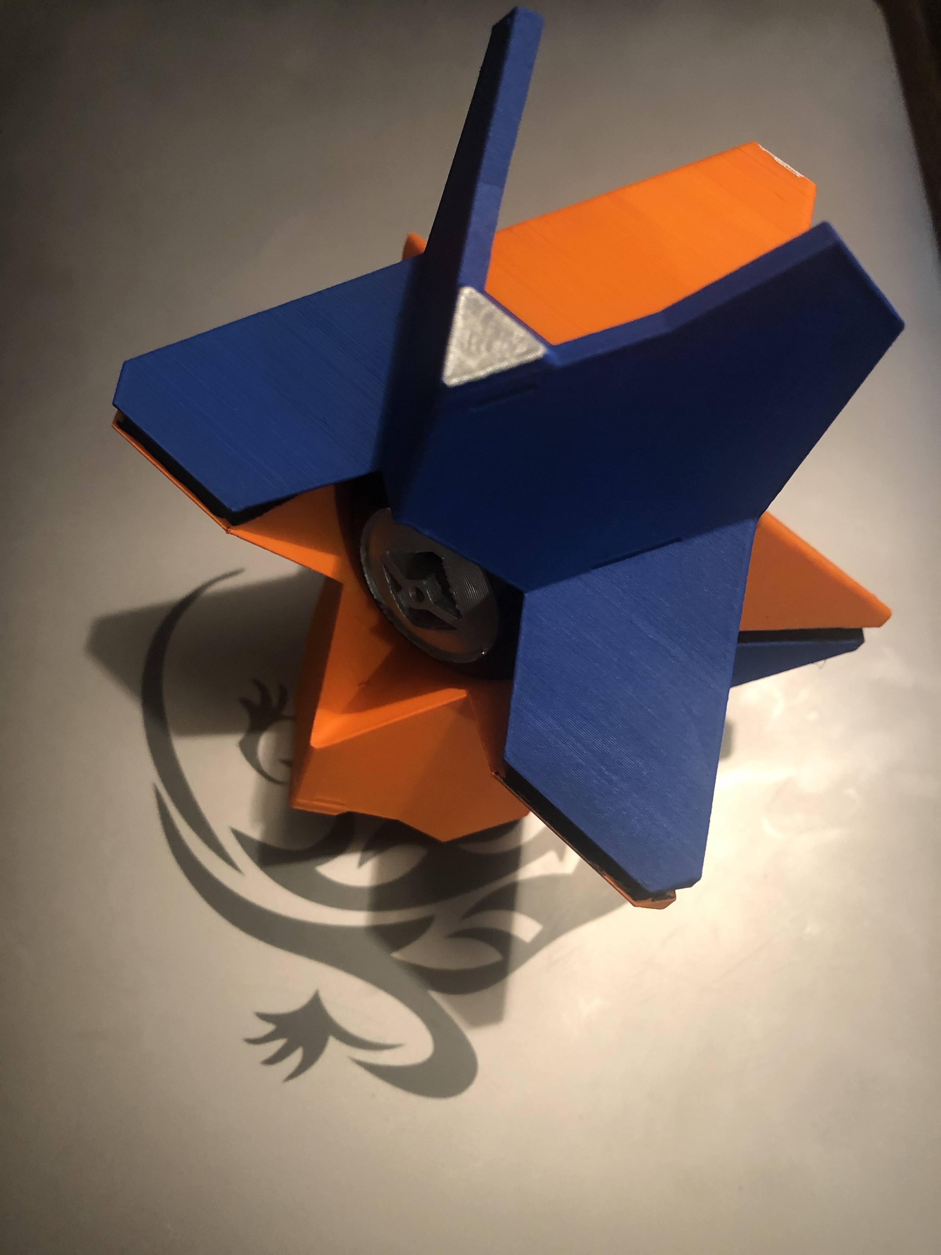 3D Printable Iron Shell - Destiny ghost by Kirby Downey