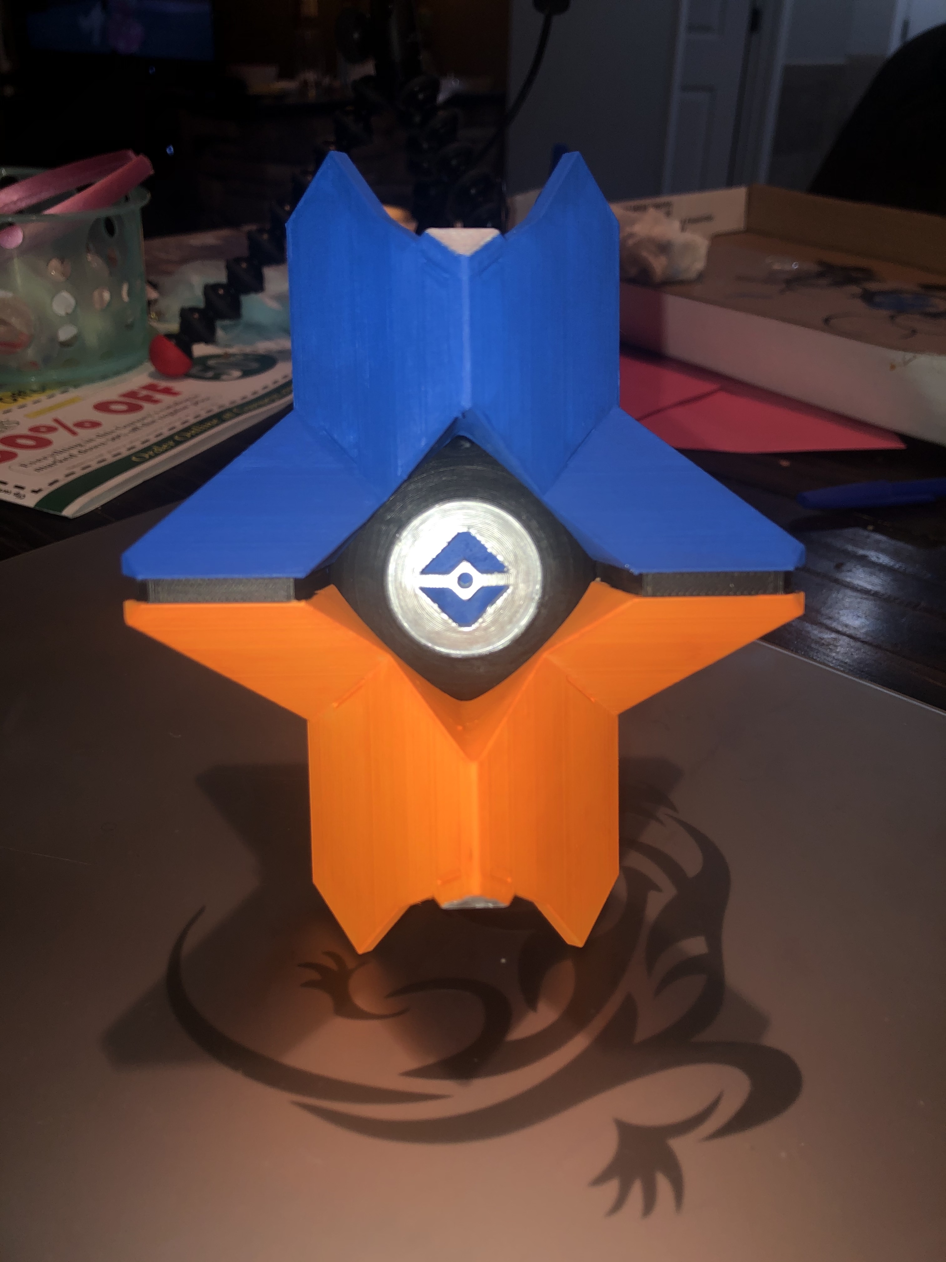 3D Printable Iron Shell - Destiny ghost by Kirby Downey