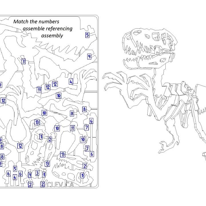 3D Printable Velociraptor Business Card by cleven