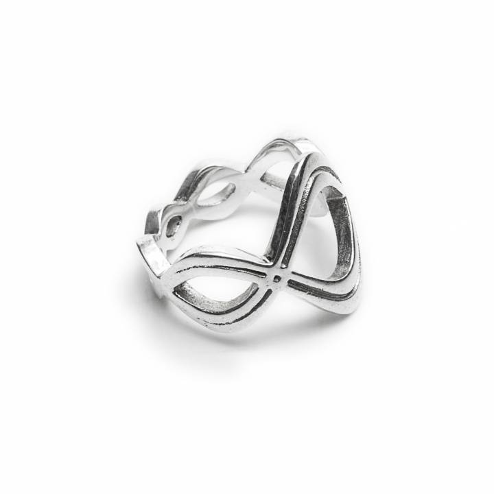 3D Printable Infinity Ring by Lewis Manuel