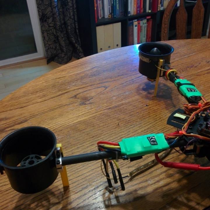 3D Printable Talon V1 EDF Flange Mounts by K.C. Budd