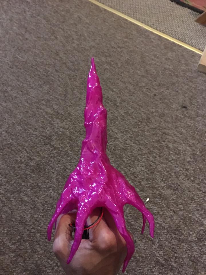 3D Printable Psylocke Psychic Dagger! by Ricardo Salomao