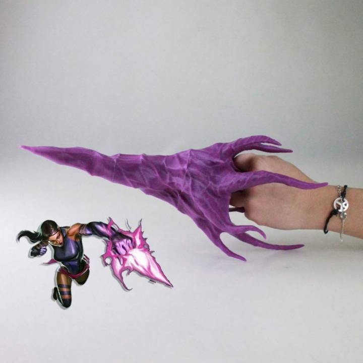 3D Printable Psylocke Psychic Dagger! by Ricardo Salomao