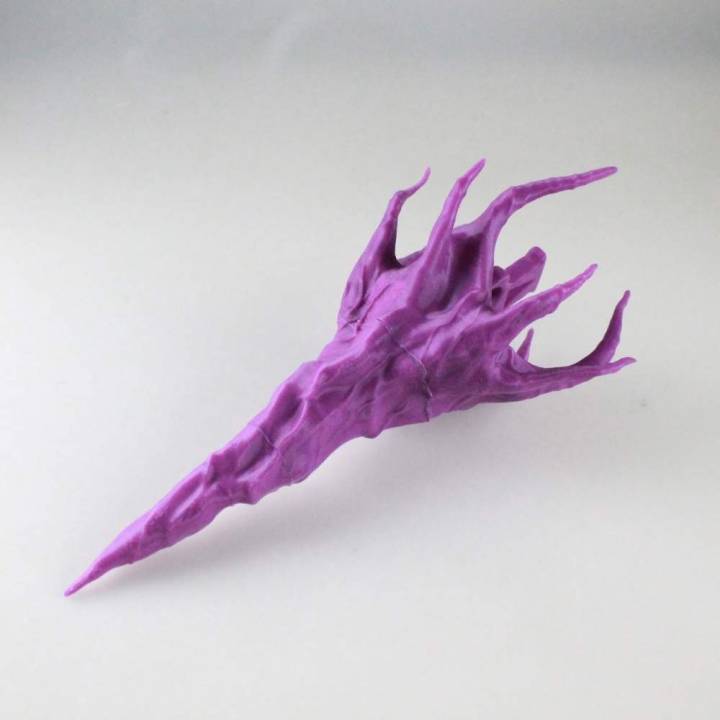3D Printable Psylocke Psychic Dagger! by Ricardo Salomao