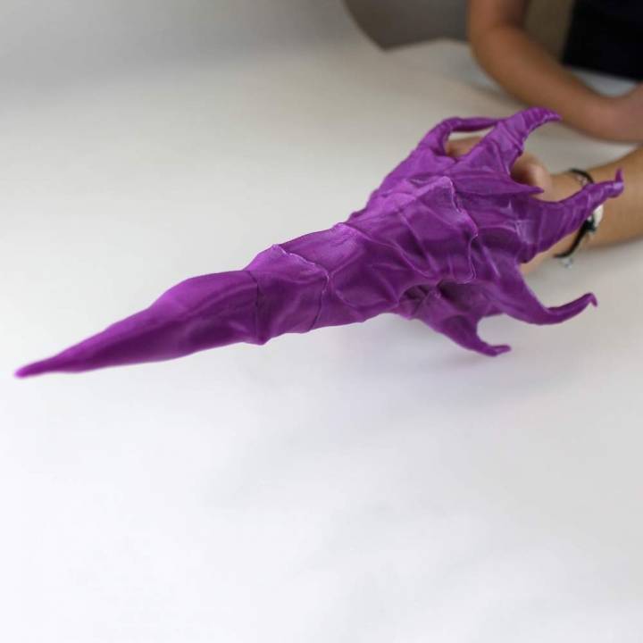 3D Printable Psylocke Psychic Dagger! by Ricardo Salomao
