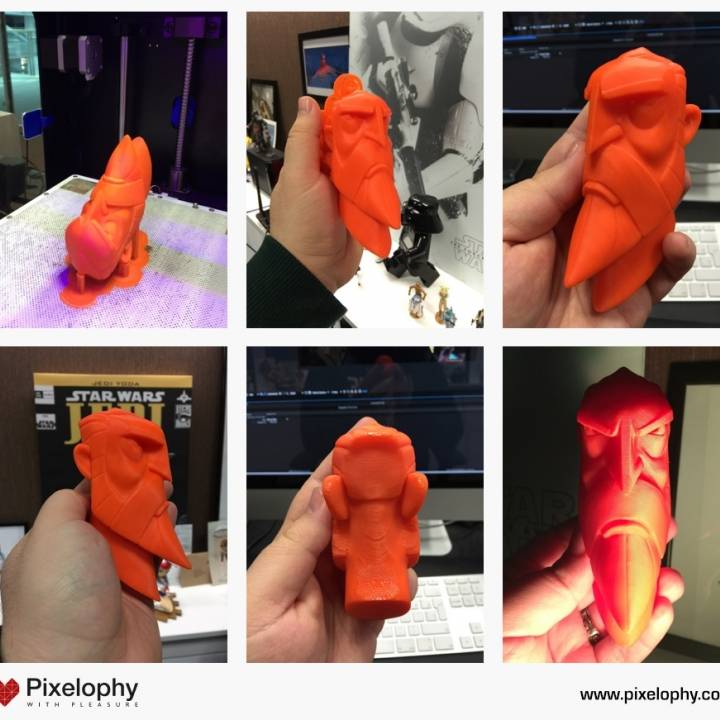 3D Printable Star Wars Count Dooku by Oasim Karmieh