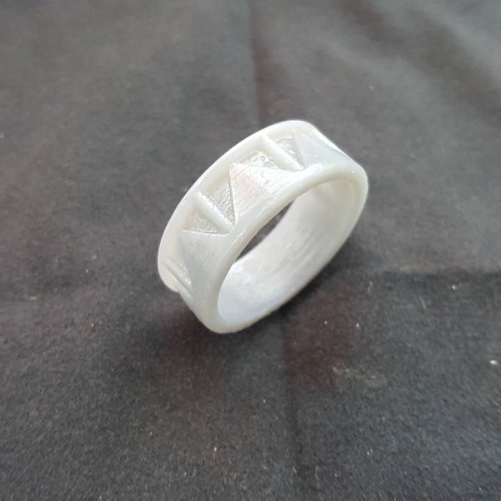 3D Printable King's ring by Salonee Rath