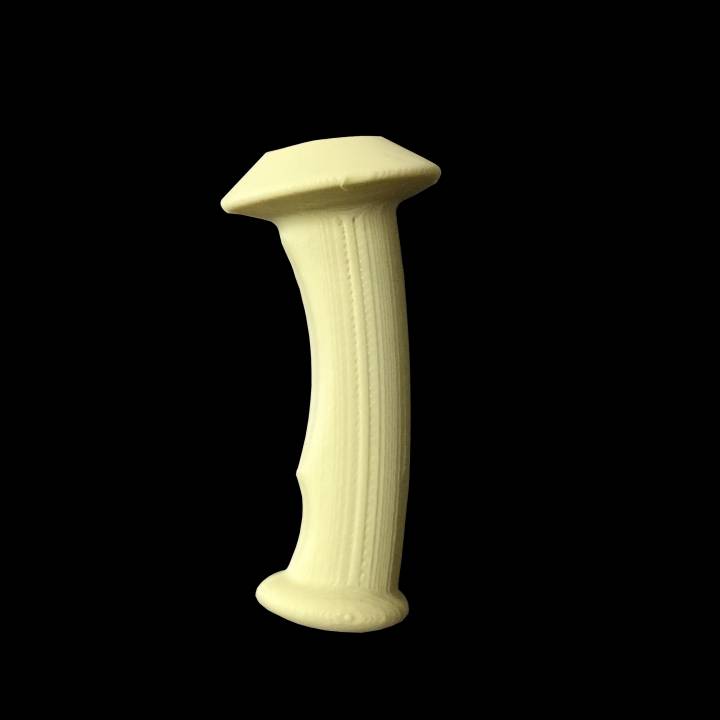 3D Printable Hiking Stick Handle by Henry Tsang
