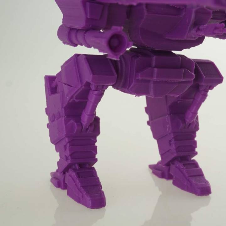 3D Printable The V-86 Gladius Heavy Battle Mech by Dank555