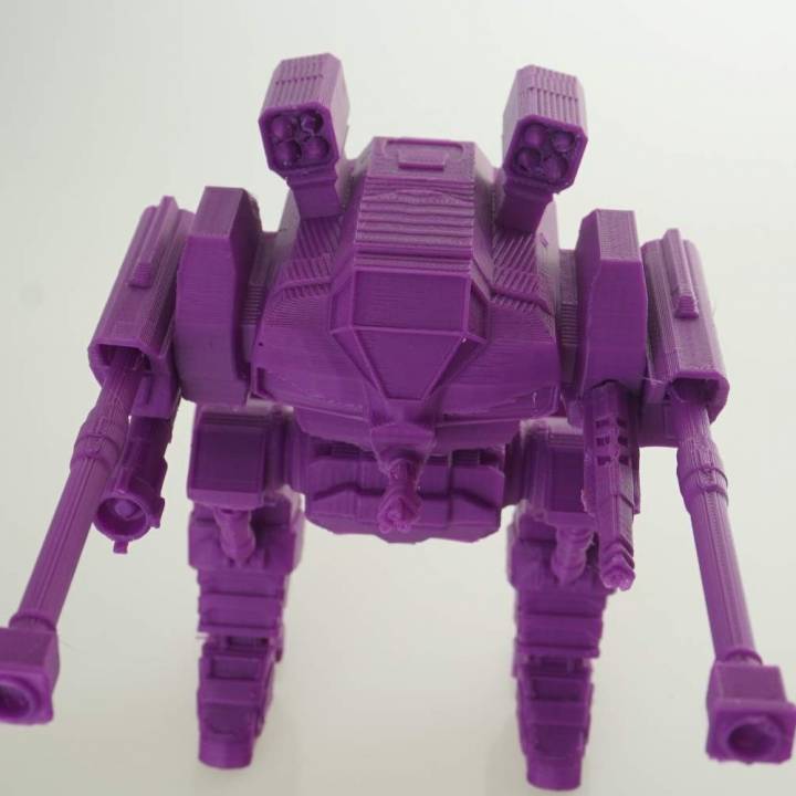 3D Printable The V-86 Gladius Heavy Battle Mech by Dank555