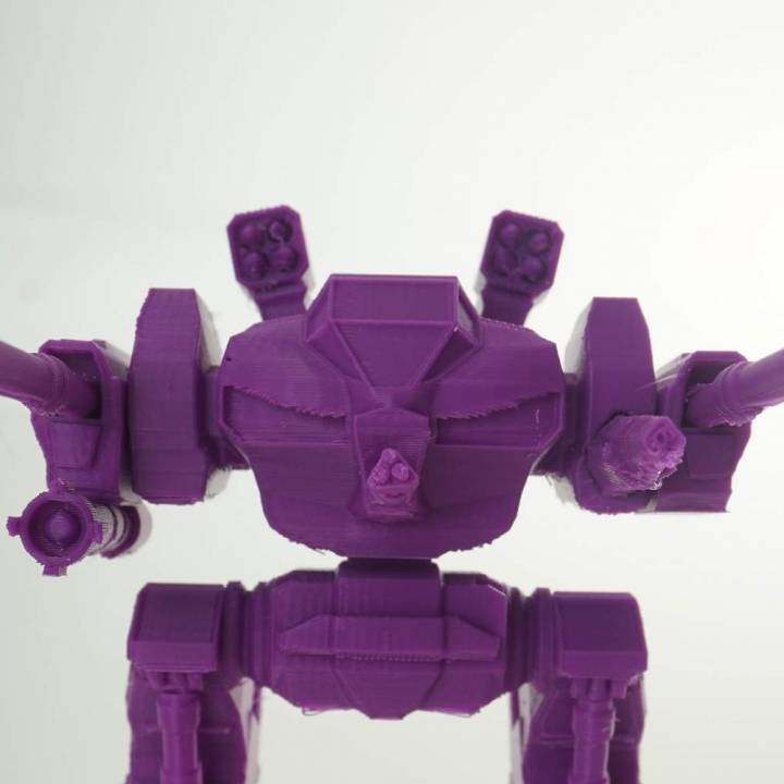 3D Printable The V-86 Gladius Heavy Battle Mech by Dank555