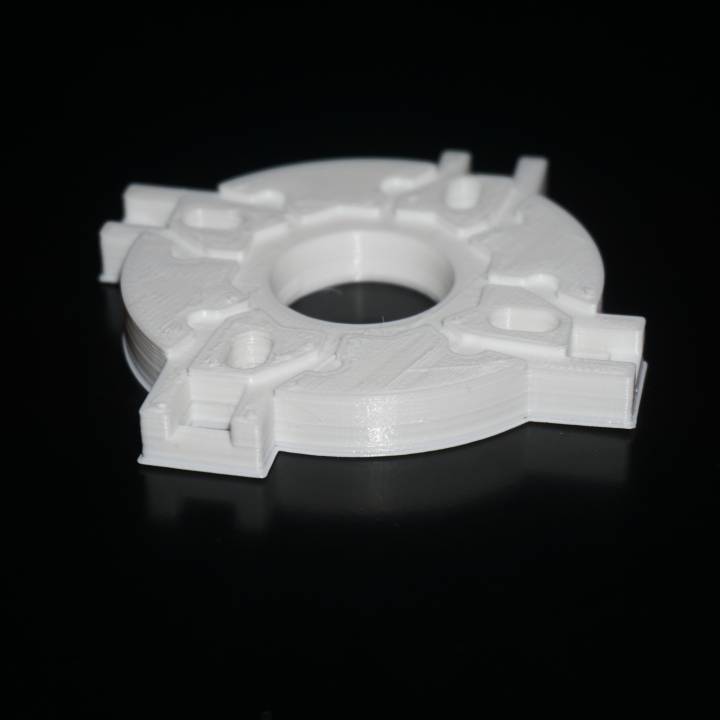 3D Printable sanwa JLF circular/round gate by victor sumantri