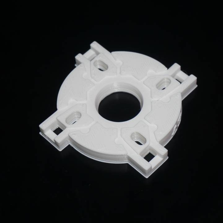 3D Printable sanwa JLF circular/round gate by victor sumantri