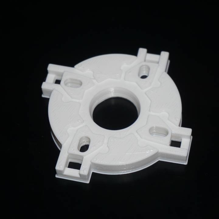 3D Printable sanwa JLF circular/round gate by victor sumantri