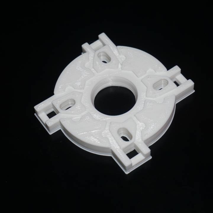 3D Printable sanwa JLF circular/round gate by victor sumantri