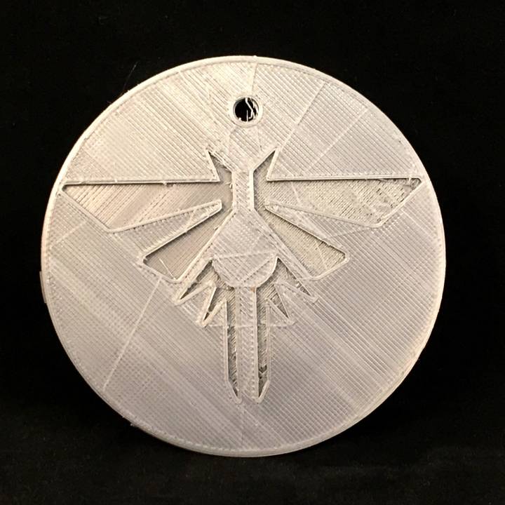 3D Printable Firefly Emblem Keychain by jared samuelson