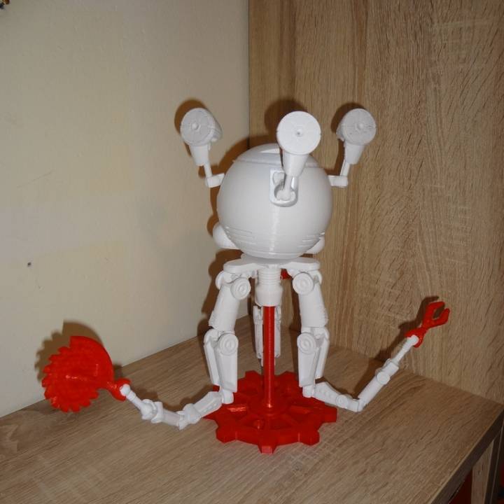 3D Printable Codsworth from Fallout 4 by Michael Pink